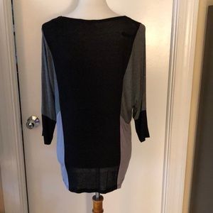 tea n rose | Tops | Gray Black Tunic | Poshmark